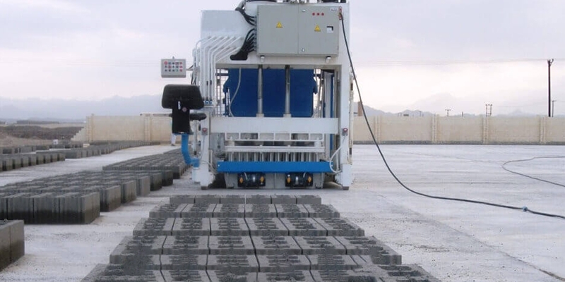 Concrete Block & Concrete Paving Stone Machines | Constmach
