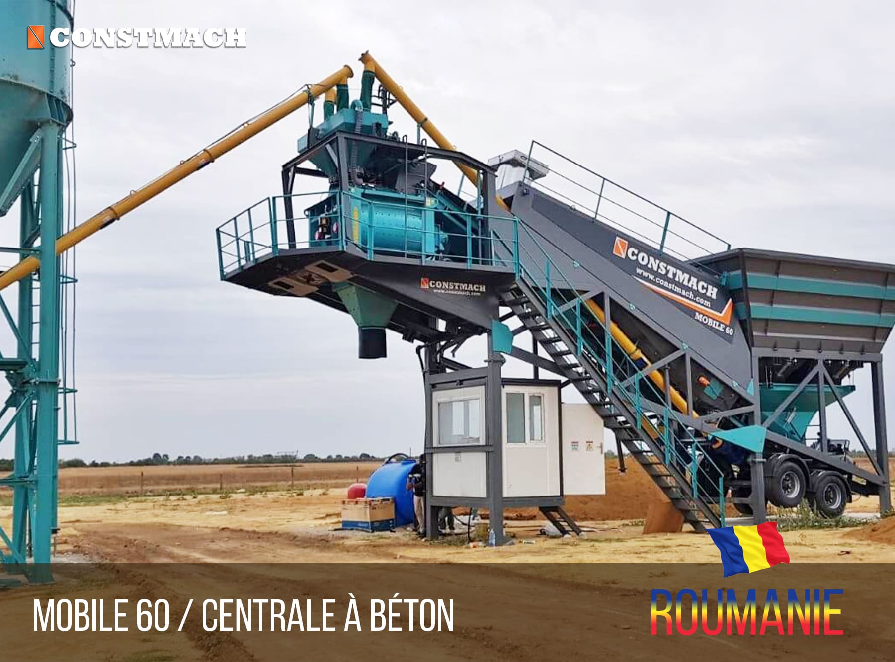 Centrale à Béton Mobile