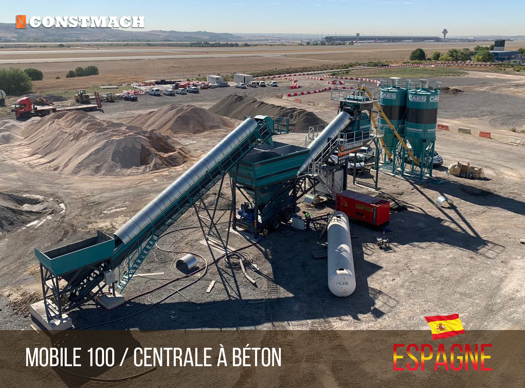 Centrale à Béton Mobile